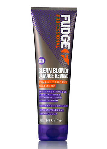 Fudge Professional Clean Blonde Damage Rewind Shampoo 250ml | Kaleidoscope