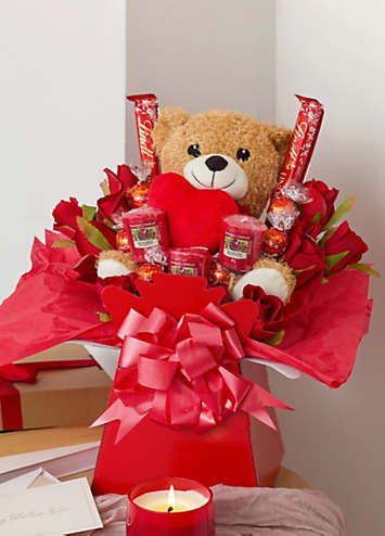 Funky Hampers The Ultimate Chocolate & Yankee Candle Valentine’s ...