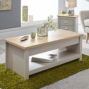 GFW Lancaster Lift Up Coffee Table | Kaleidoscope