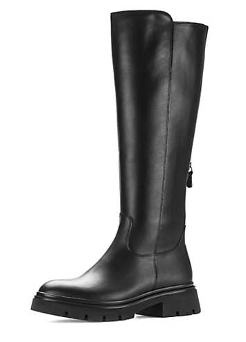 Gabor Black Match Long Boots | Kaleidoscope