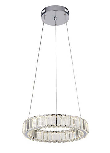 Glass Panelled LED Ceiling Light | Kaleidoscope