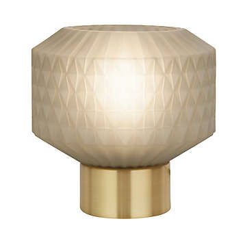 Green Textured Glass Shade Table Lamp | Kaleidoscope