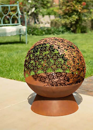 Havana Damasque Fireglobe | Kaleidoscope