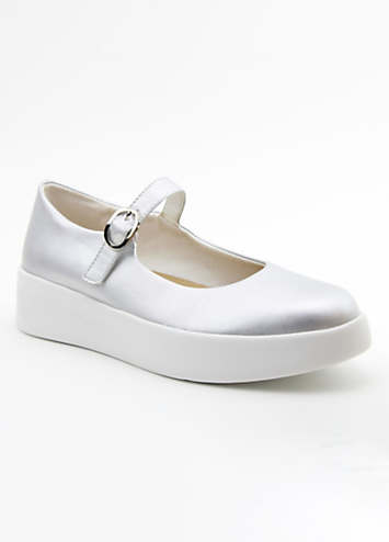 Heavenly Feet Silver Logan Shoes | Kaleidoscope