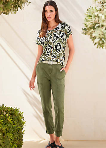 Heine Cropped Jeans | Kaleidoscope