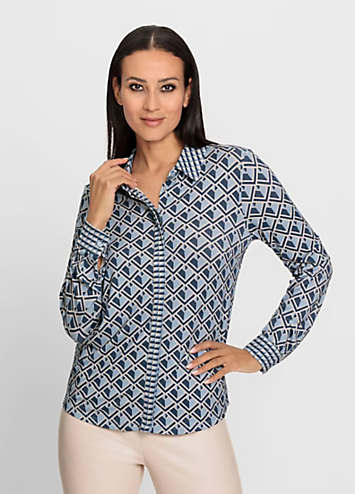 Heine Jersey Print Blouse | Kaleidoscope