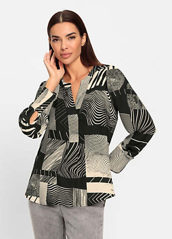 Heine Long Sleeve Printed Blouse | Kaleidoscope
