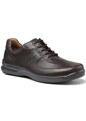 Hotter Dark Brown Lance Men’s Shoes | Kaleidoscope