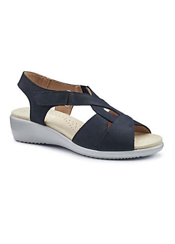 Hotter Isabelle Navy Women’s Sandals | Kaleidoscope