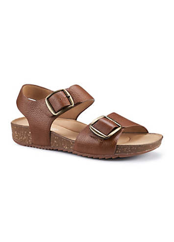 Hotter Tourist II Rich Tan Women’s Sandals | Kaleidoscope