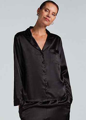 Hunkemoller Caviar Pyjama Top | Kaleidoscope