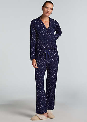 Hunkemoller Star Print Pyjama Set | Kaleidoscope