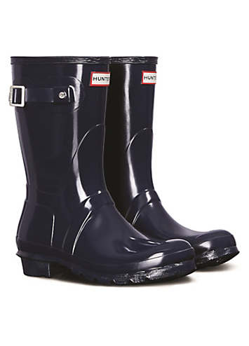 Hunter Blue Original Short Wellingtons | Kaleidoscope
