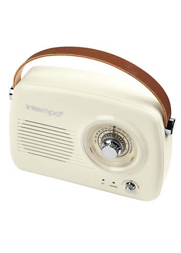 Intempo 2 in 1 Bluetooth Speaker with Fm Radio - Cream | Kaleidoscope