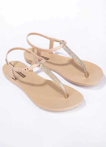 Ipanema Ladies Beige Class Classy Sandals | Kaleidoscope