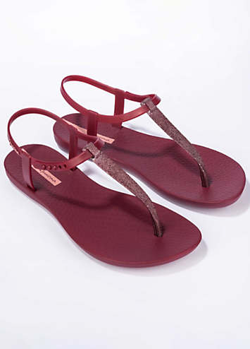 Ipanema Ladies Red Class Classy Sandals | Kaleidoscope