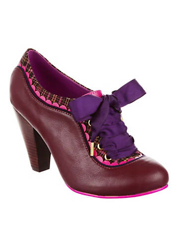 Irregular Choice Classico Bordon Lace Up Shoes | Kaleidoscope