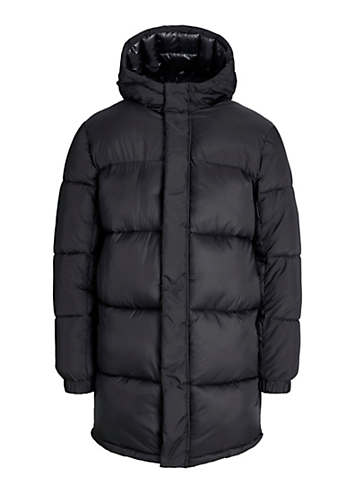 Jack & Jones Union Long Puffer Jacket | Kaleidoscope
