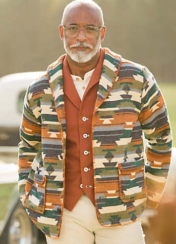 Joe Browns Jacquard Shawl Collar Jacket | Kaleidoscope