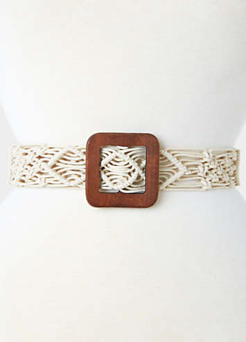Joe Browns Melody Macrame Belt | Kaleidoscope
