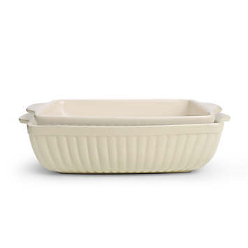 Jomafe Classic Ceramic Set Rectangular 32 cm 5L Roaster & 38 cm 9L ...