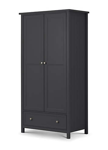 Julian Bowen Maine 2 Door Combination Wardrobe | Kaleidoscope