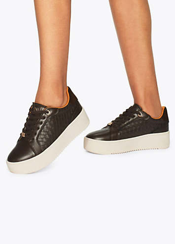 KG Kurt Geiger Brown Lace-Up Trainers | Kaleidoscope