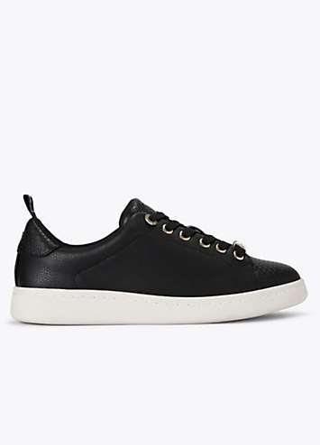 KG Kurt Geiger Liza Black Lizard Sneaker | Kaleidoscope
