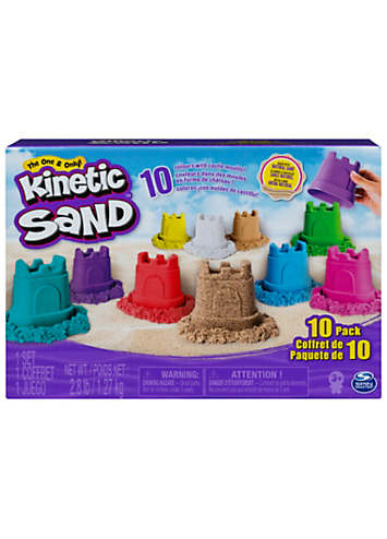 Kinetic Sand 10 Pack Single Containers | Kaleidoscope
