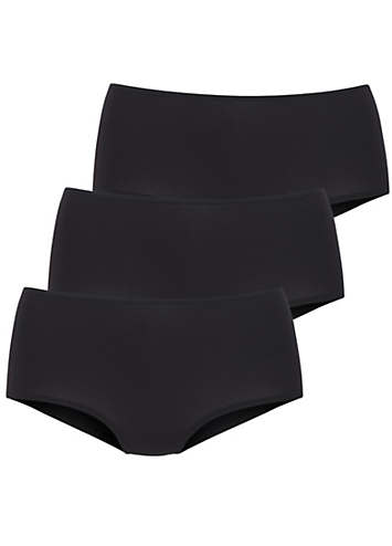 LASCANA Pack of 3 Midi Briefs | Kaleidoscope