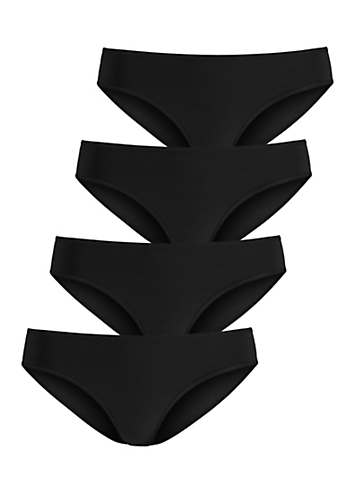 LASCANA Pack of 4 High Leg Briefs | Kaleidoscope