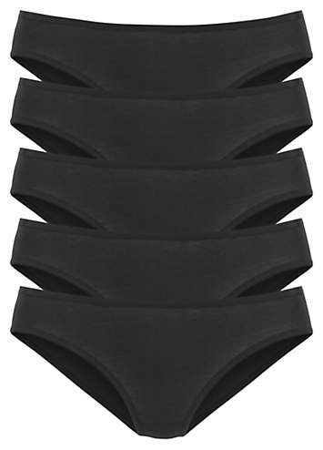 LASCANA Pack of 5 Briefs | Kaleidoscope