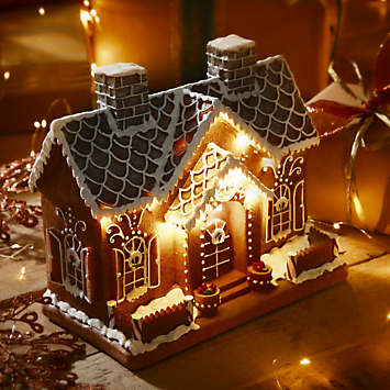 LED Decorative Gingerbread House | Kaleidoscope
