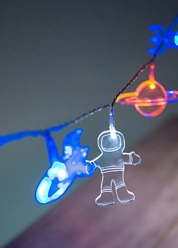 Lights4Fun 12 LED Spaceman Battery Lights | Kaleidoscope