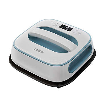 Loklik Heat Press Machine 10 x 10 Inches - Denim Blue | Kaleidoscope