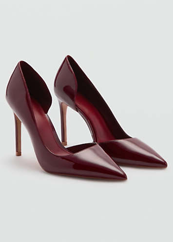Mango Red Audrey Court Shoes | Kaleidoscope
