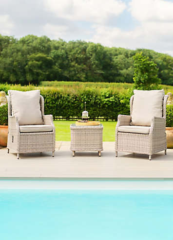 Maze Cotswold Reclining 2 Seat Lounge Set | Kaleidoscope