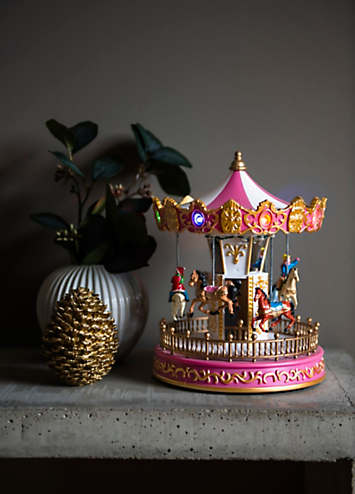 Mechanical Musical Carousel with Coloured LED’s | Kaleidoscope