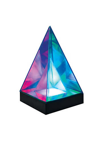 Menkind Red5 Holographic Pyramid Lamp | Kaleidoscope