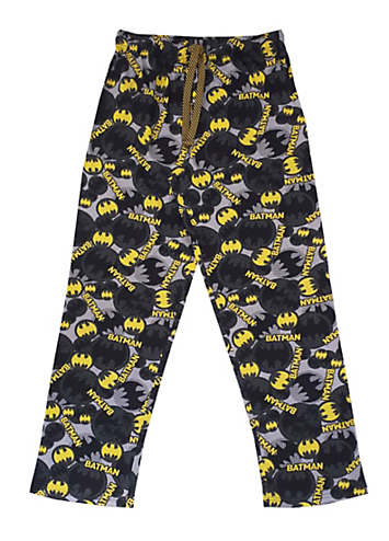 Mens Batman Logo Comfy Longe Pants | Kaleidoscope