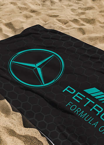 Mercedes F1 Stealth Beach Towel | Kaleidoscope