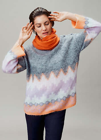 Monsoon Ami Aztec-Inspired Jumper | Kaleidoscope