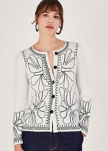 Monsoon Cora Cornelli Cardigan | Kaleidoscope