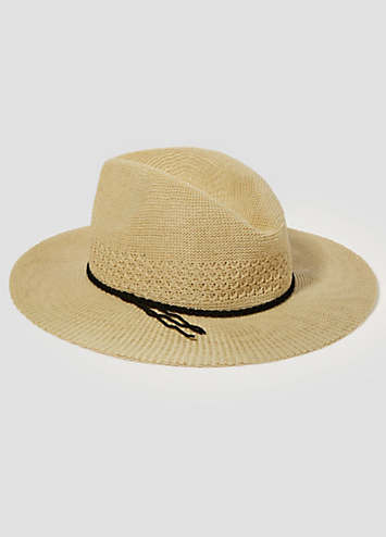 Monsoon Nene Woven Fedora Sun Hat | Kaleidoscope