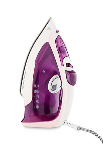 Morphy Richards Steam Flow 2400W Turbo Steam Iron 302011 - Pink/White ...