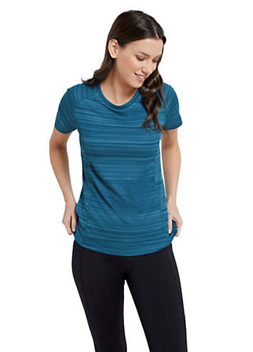Mountain Warehouse Endurance Striped T-Shirt | Kaleidoscope