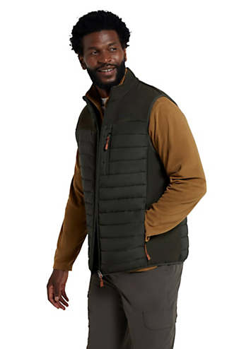 Mountain Warehouse Mens Turbine II Hybrid Padded Gilet | Kaleidoscope