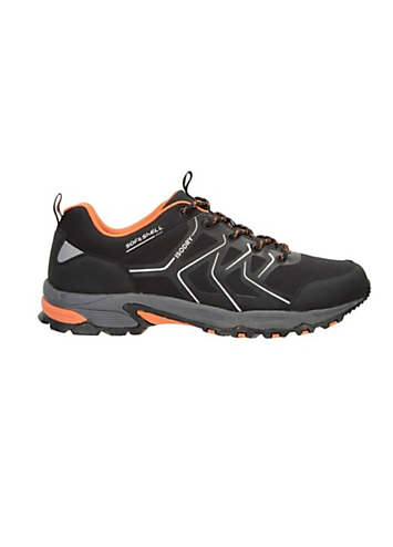 Mountain Warehouse Shadow Softshell Waterproof Walking Shoes | Kaleidoscope