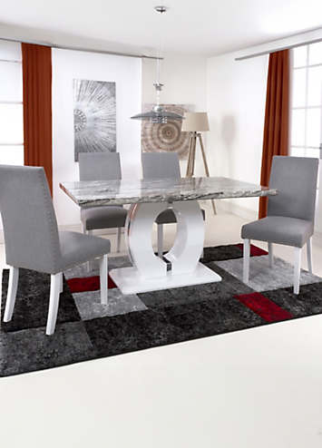 Neptune Marble Dining Set | Kaleidoscope
