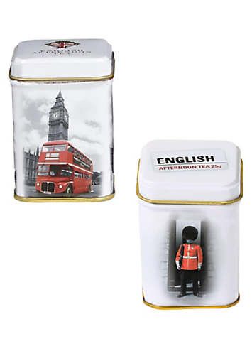 New English Teas London Bus And Big Ben English Breakfast Tea Mini Tin ...